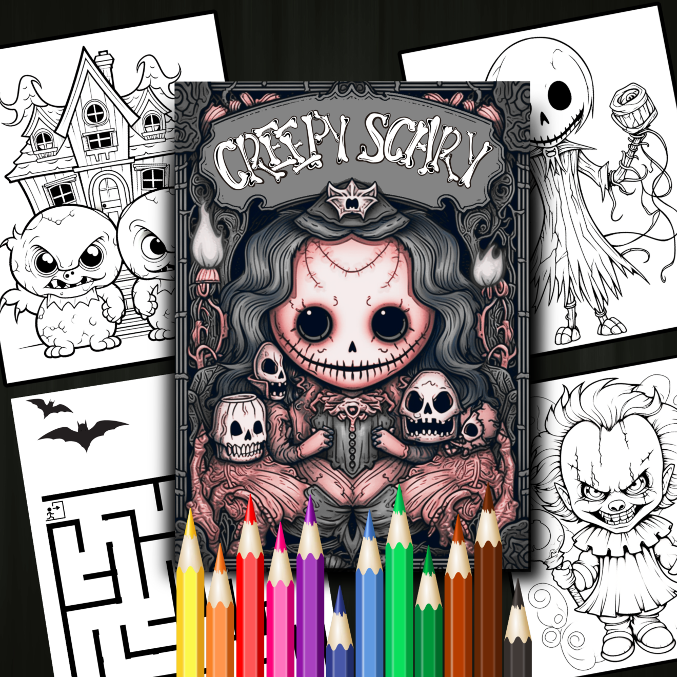 InkSpireArtistry – Colorful Creations: Digital Coloring Pages & More!