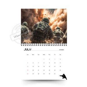 2026 Military Calendar | 12 Month Calendar | Army Images Calendar | War ...
